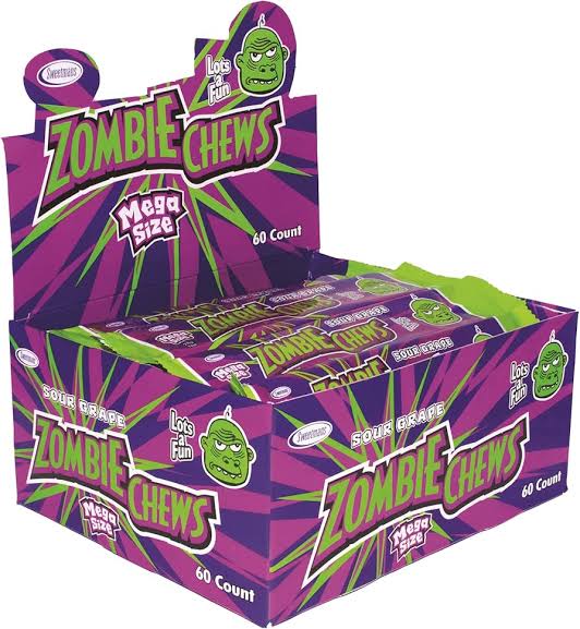 Zombie Chews Grape 72 pack – Candy Landz Darwin