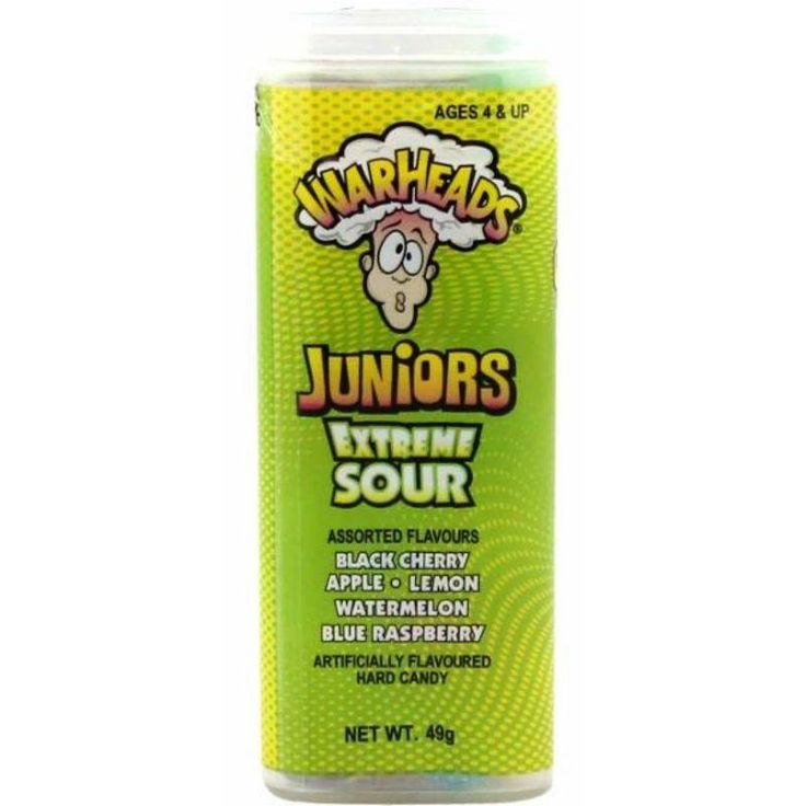 Warheads Juniors Extreme Sour Hard Candy 49g – Candy Landz Darwin