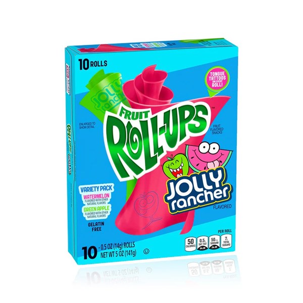 Jolly Rancher Fruit Roll Up 10 pack – Candy Landz Darwin